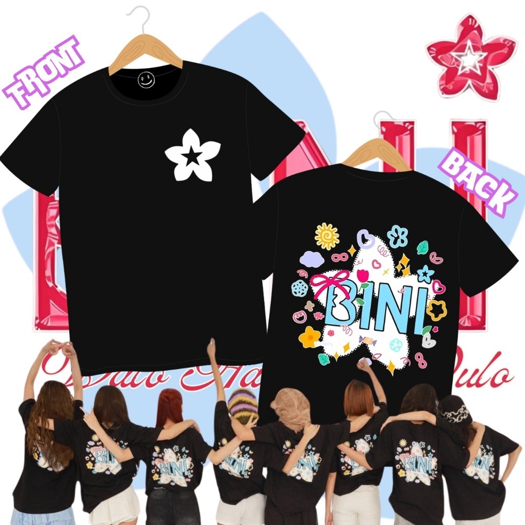 Bini Limited Edition T Shirt Replica Pirated Cotton Thick Cloth T Shirt Shopee Philippines