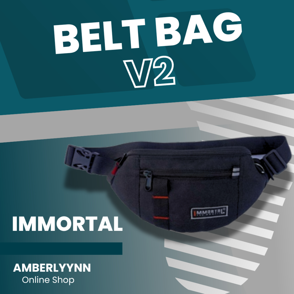 IMMORTAL Belt Bag V2 Body Bag Chest Bag Waist Bag Unisex | Shopee ...