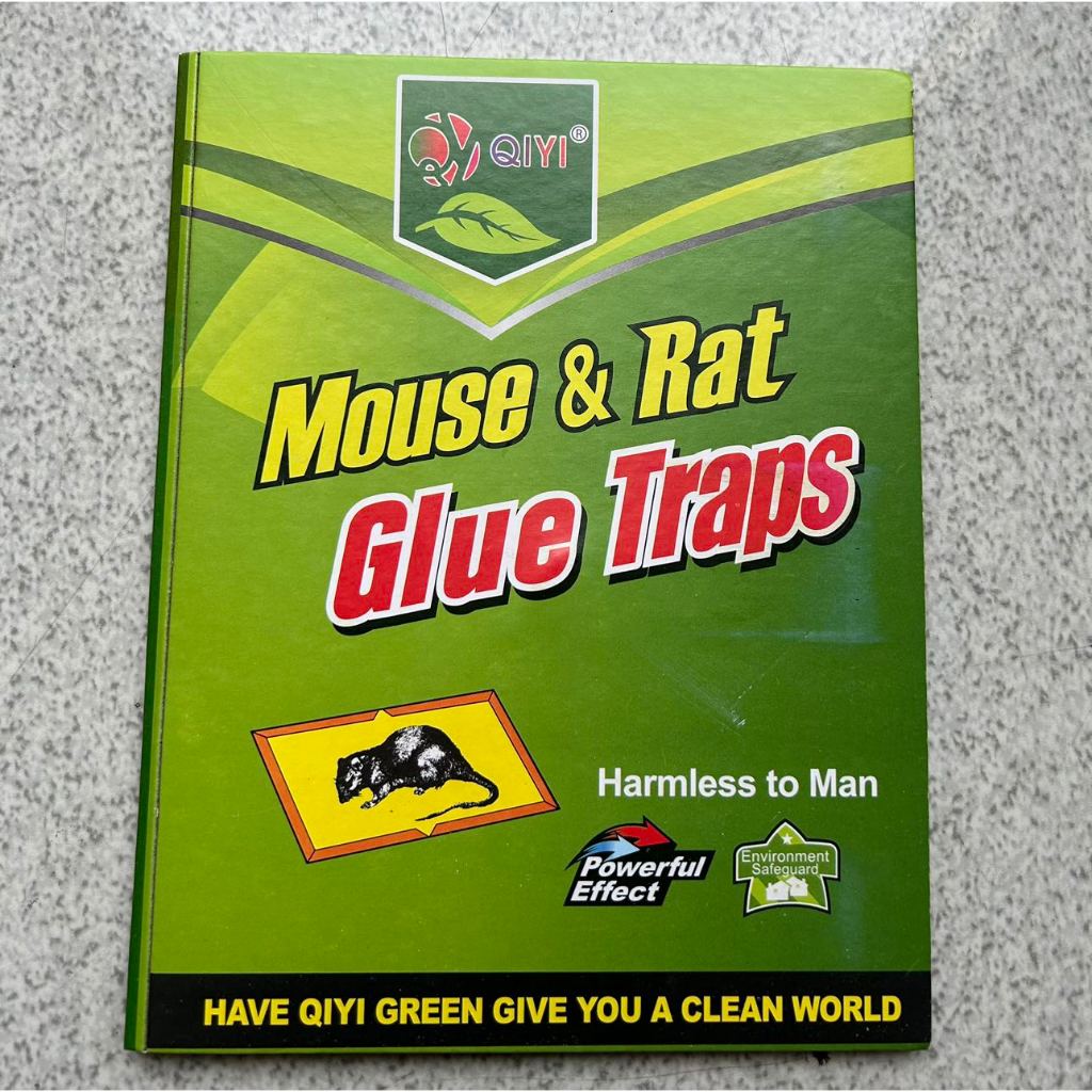 COD Mouse rat Sticky Mice Rodent Glue Board Bait Trap Large | Shopee ...