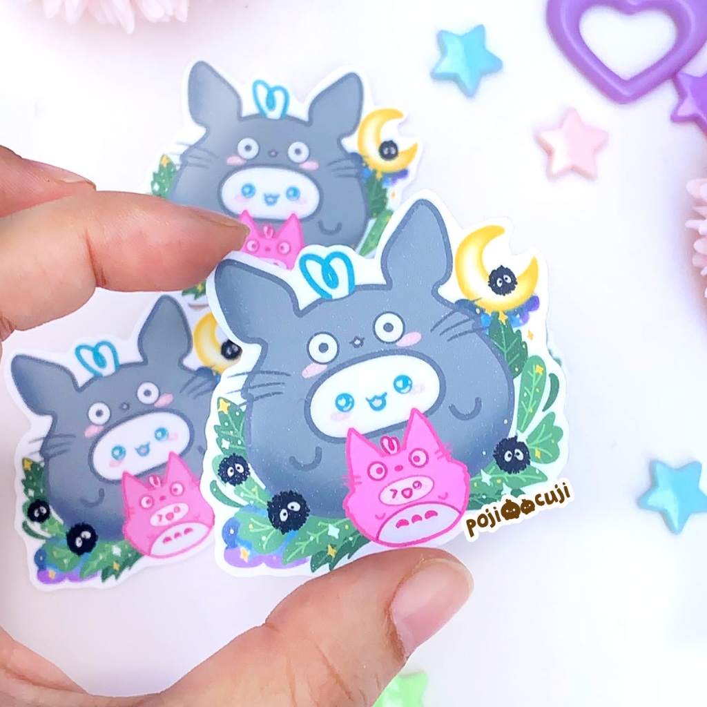 Cute Sticker, Totoro Sticker by Poji and Cuji | Shopee Philippines