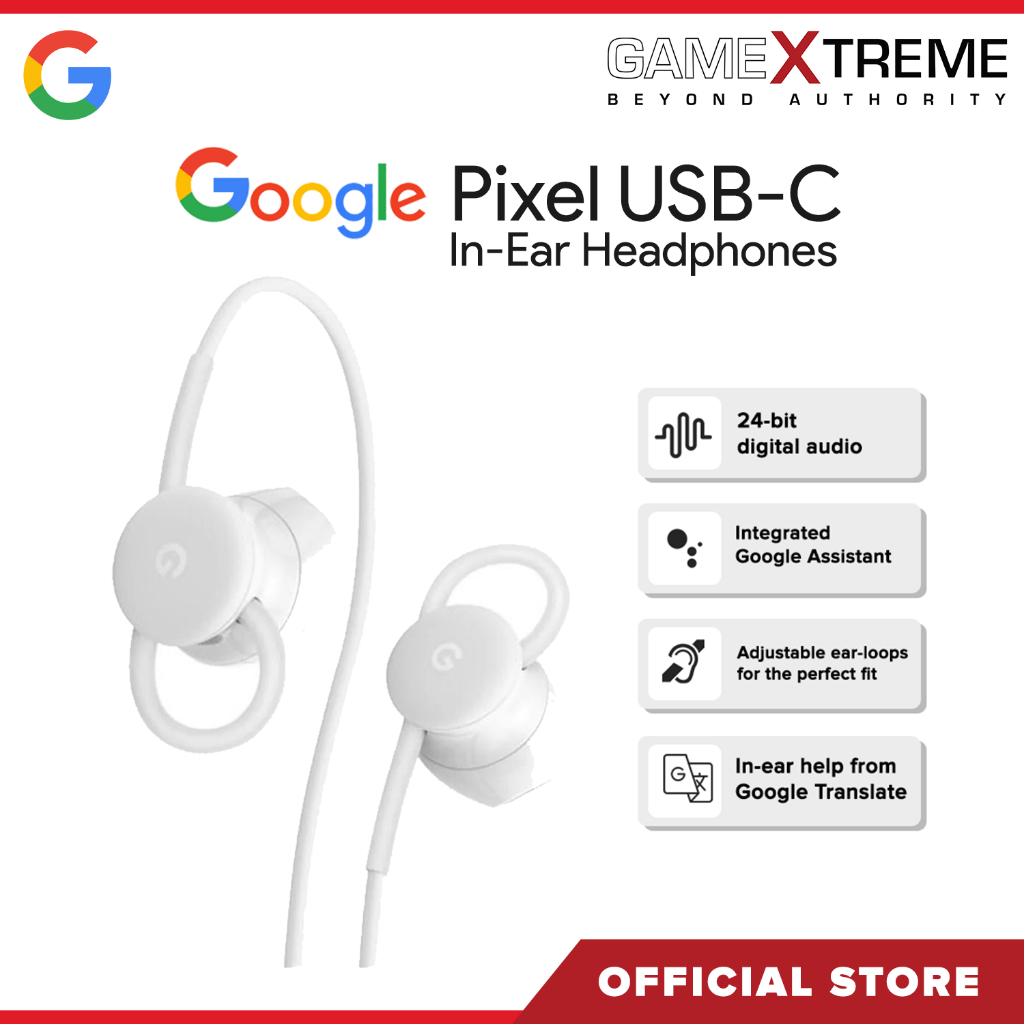 Google Pixel USB-C In-Ear Headphones | Shopee Philippines