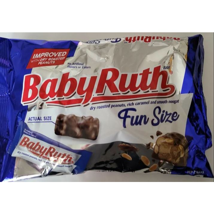 BabyRuth Candy Bars Fun Size Baby Ruth 289g | Shopee Philippines