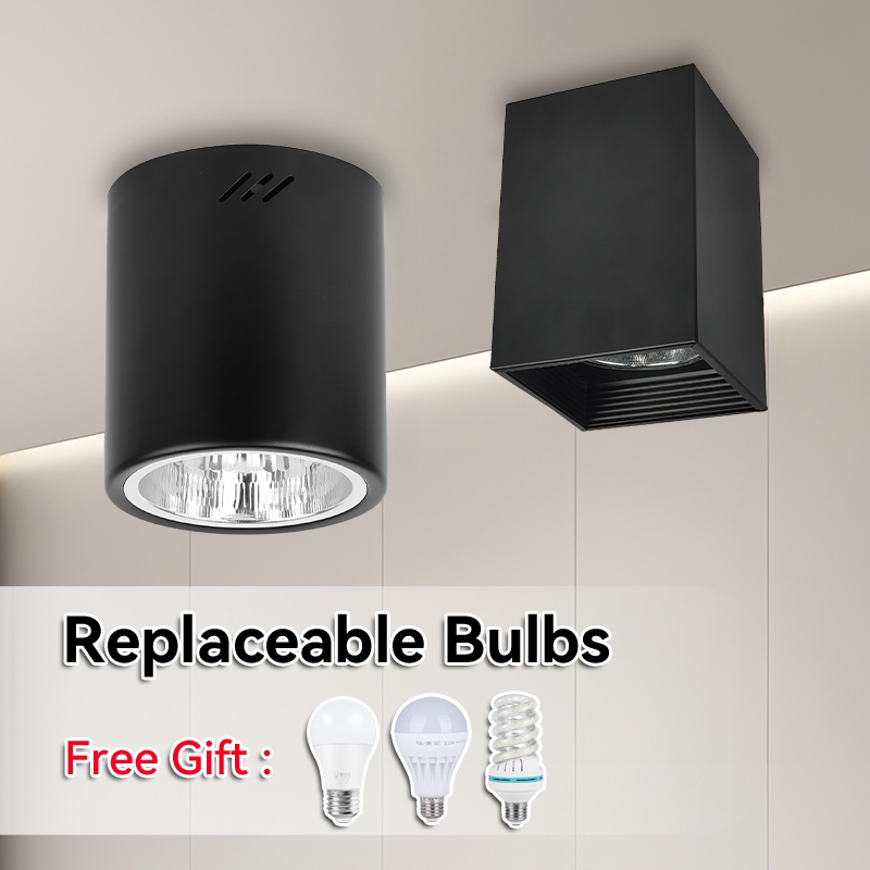 Bulb Replaceable Downlight Ceiling Light Surface Mounted Pin Light Led ...