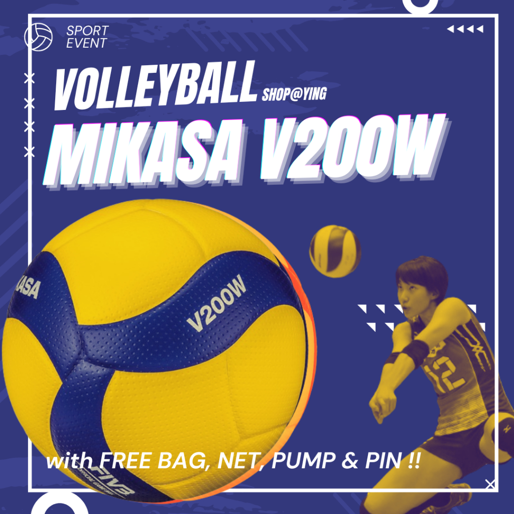Mikasa V200W size5 volleyball ball FIVB Volleyball Competation Soft ...