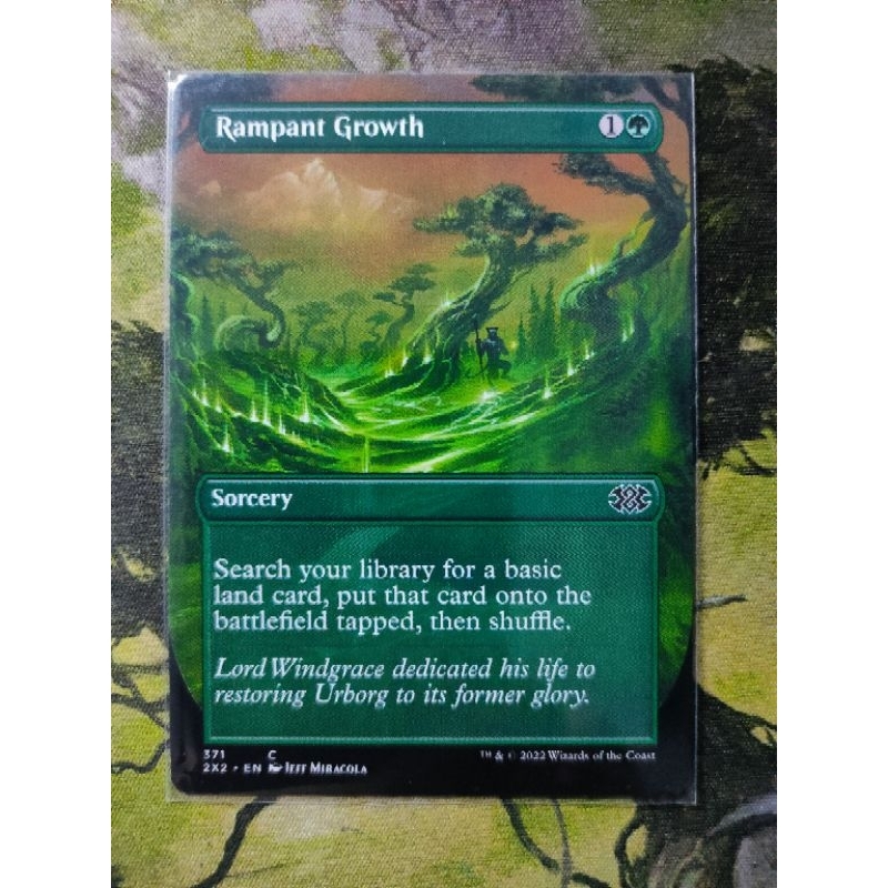 MTG - Rampant Growth - BORDERLESS - 2X2 | Shopee Philippines