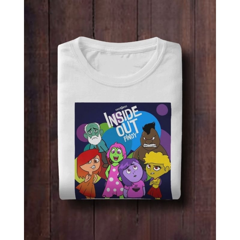 INSIDE OUT PINOY VERSION Tshirt for KIDS and ADULTS | Shopee Philippines