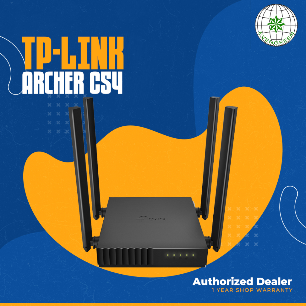 TP-Link Archer C54 AC1200 Dual Band 2.4Ghz 5Ghz Wi-Fi Router | Shopee ...