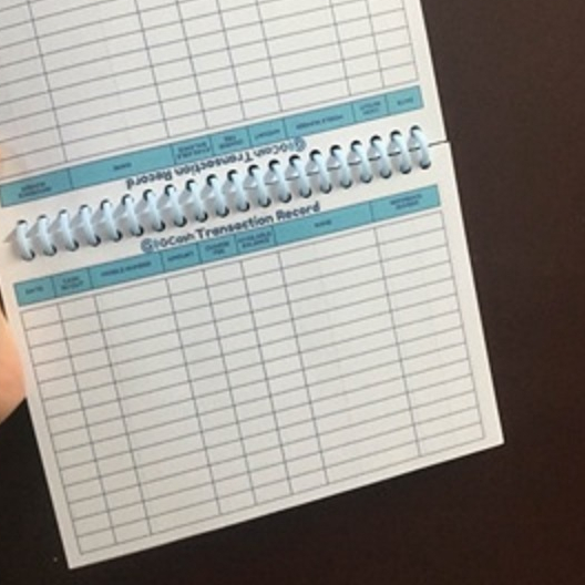 100 pages Gcash Transaction Record Book Notebook A5 (Refillable ...