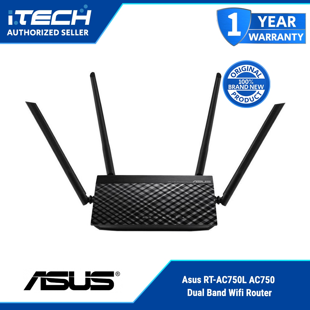 Asus RT-AC750L AC750 Dual Band Wifi Router | Shopee Philippines