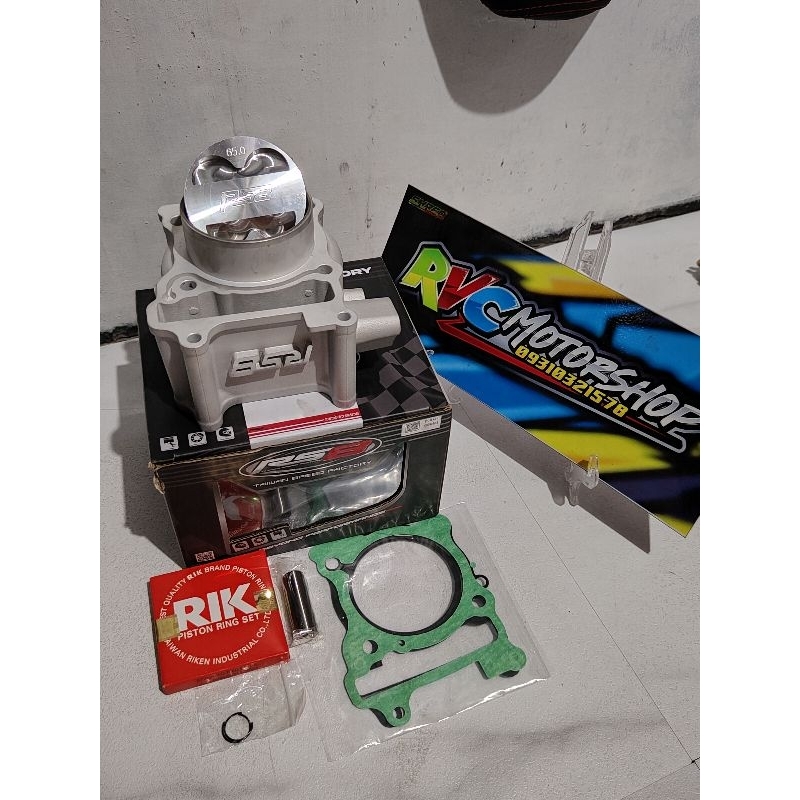 RS8 Ceramic Cylinder Block Kit for PCX 160/Aerox/Nmax (58MM, 63MM, 65MM ...