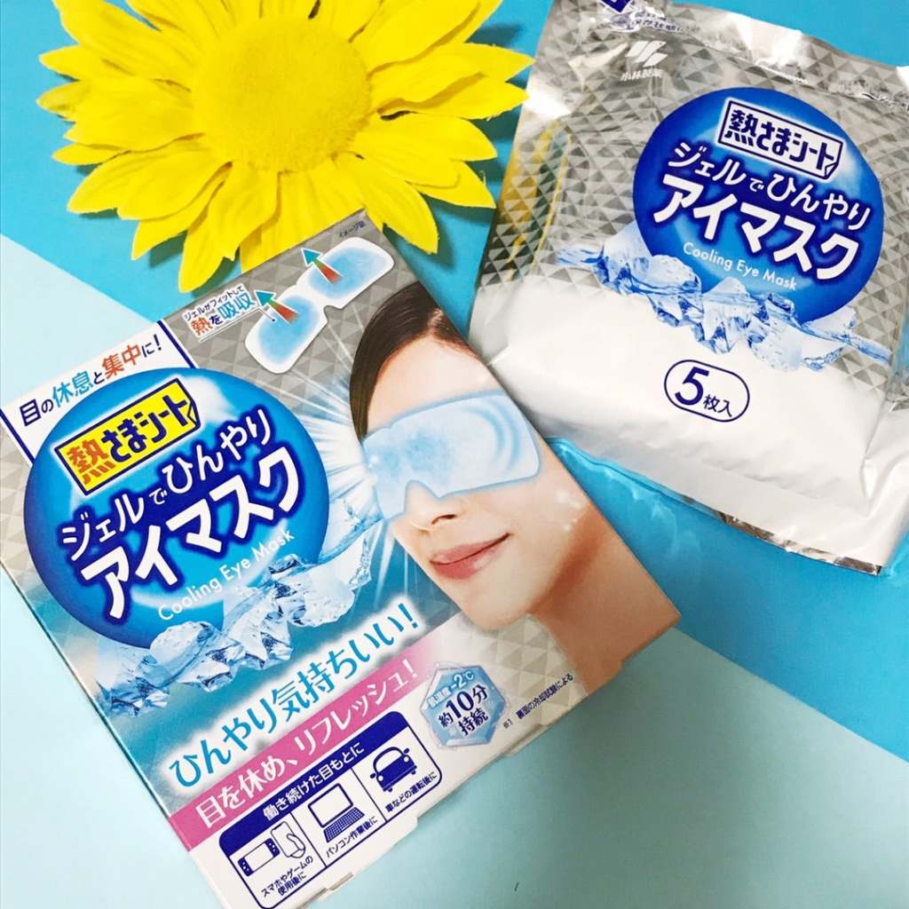 Cooling gel sheet for Eyes Gel COOL Eye Rest Kobayashi Cooling Eye Mask ...