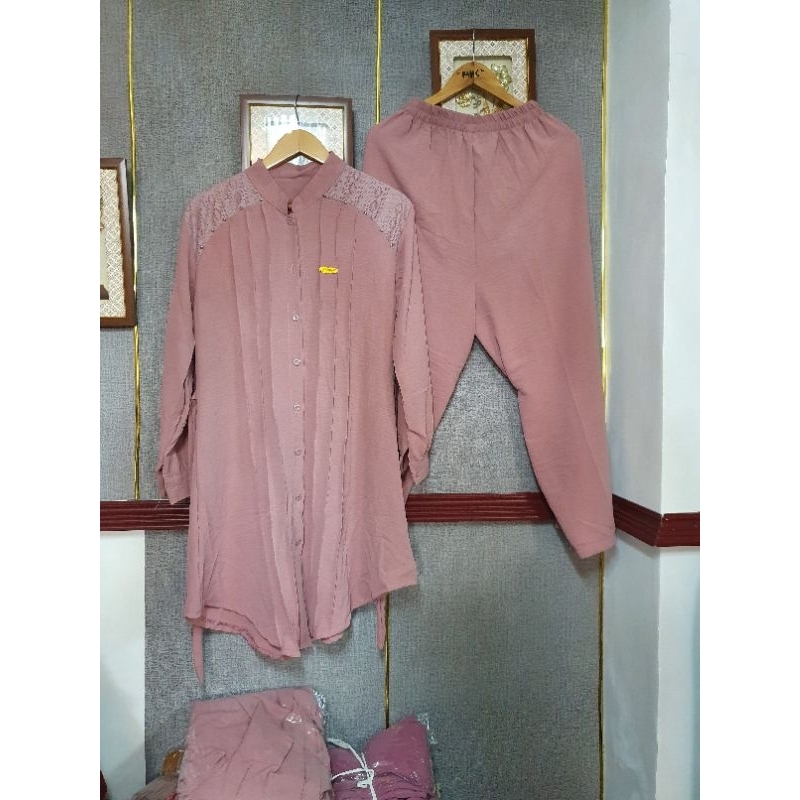 coords terno set jakarta made with belt and pocket | Shopee Philippines