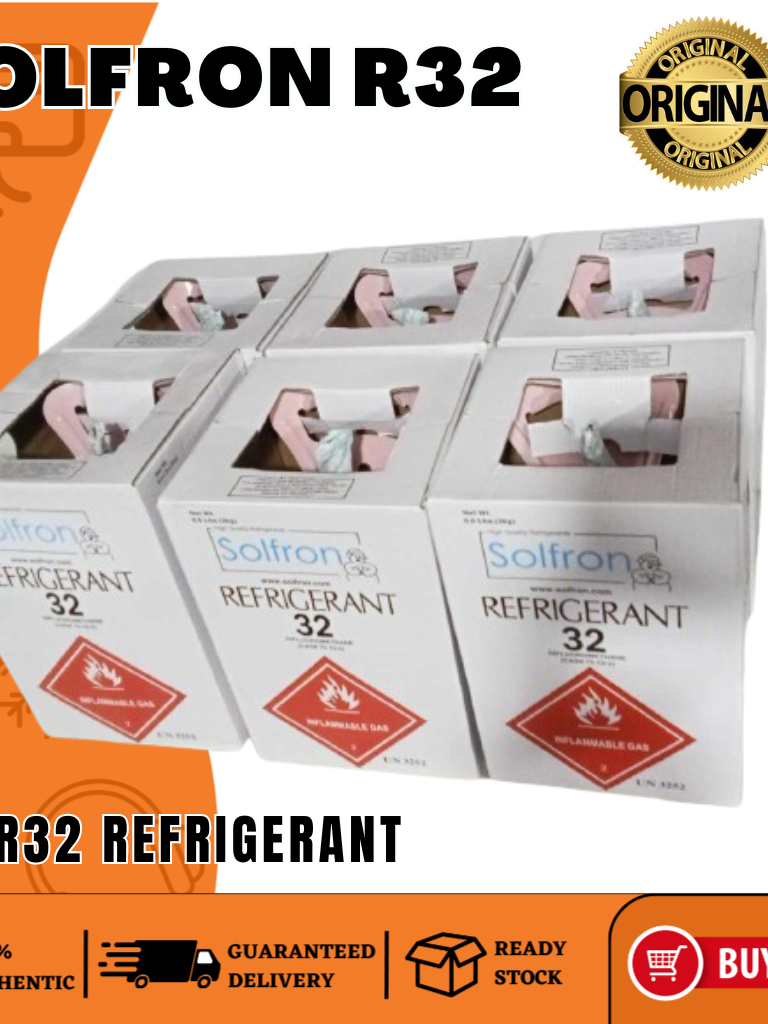 4HMC SOLFRON 3KG R32 REFRIGERANT | Shopee Philippines