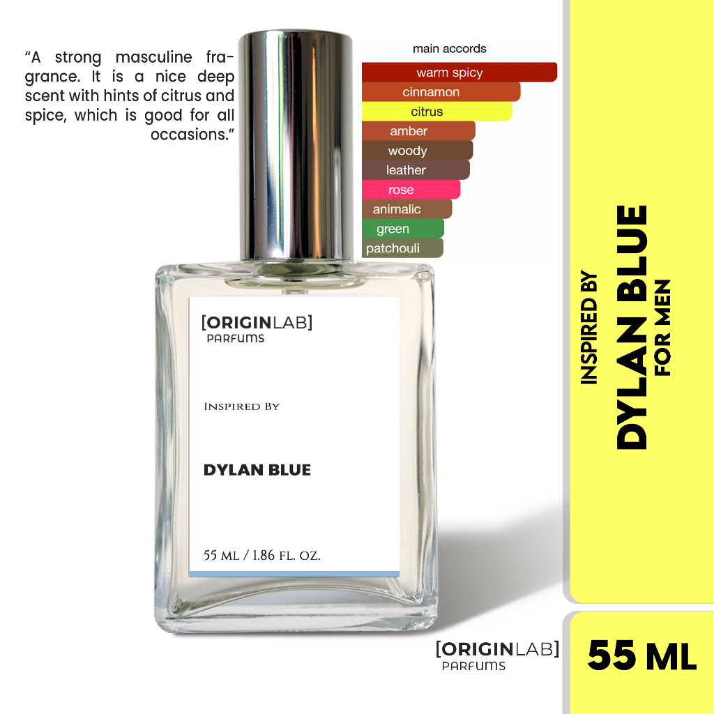 DYLAN BLUE for Him Inspired Perfume ORIGINLAB Parfum Oil Based Perfume ...