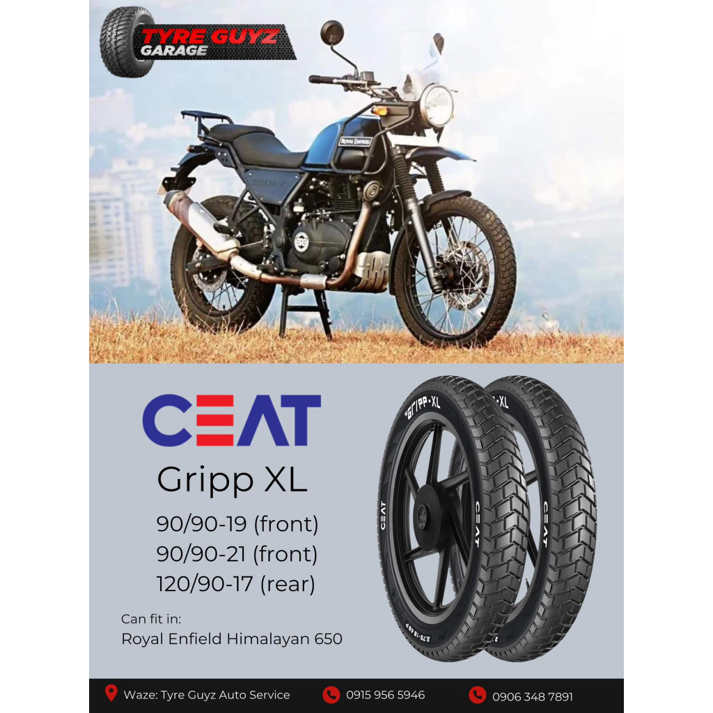 CEAT Motorcycle Tires - Gripp XL | Shopee Philippines