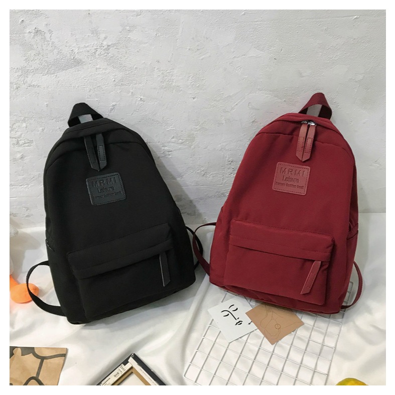 Korean Backpack Unisex Student Backpack With Large Capacity Outdoor ...