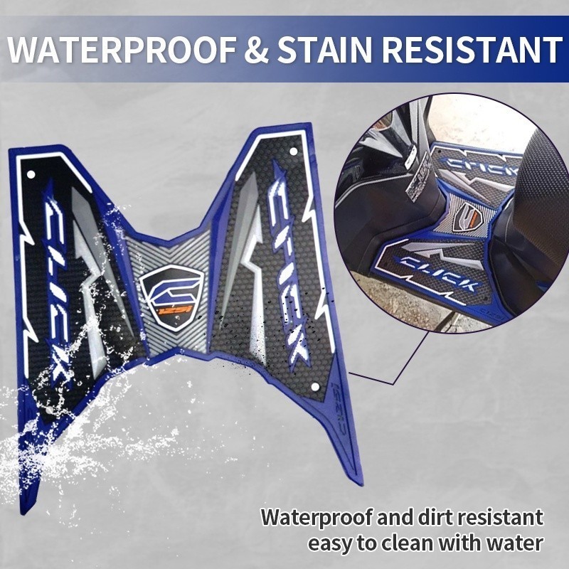 Motorcycle Rubber Pads Universal Suitable for Honda 125/150 Click V1 V2 ...