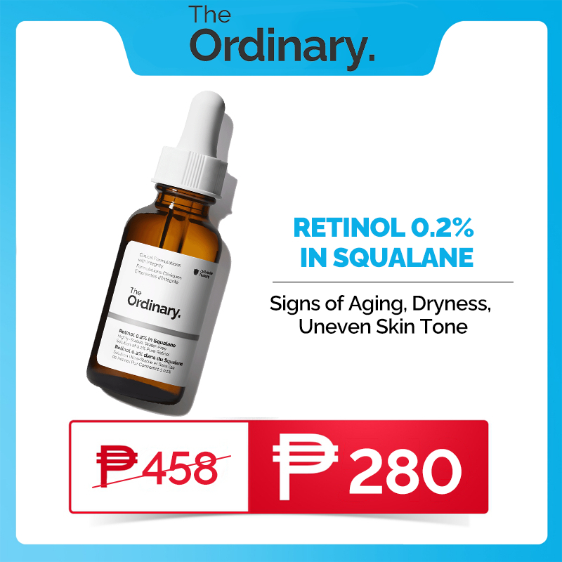 The Ordinary Retinol Serum Retinol 1% In Squalane Anti Aging Whitening ...