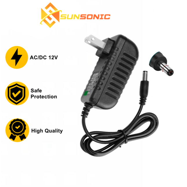 Dc 12v 2a Power Supply Adaptor Ac 100-240V to Dc 12V For Cctv Security ...