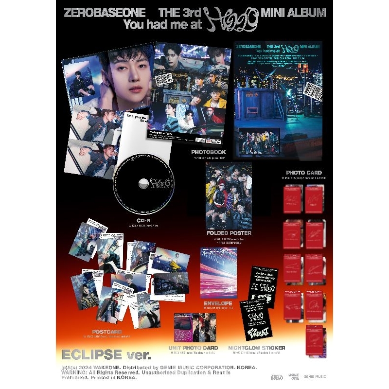 [ONHAND] OFFICIAL SEALED ZEROBASEONE YOU HAD ME AT HELLO PHOTOBOOK ...