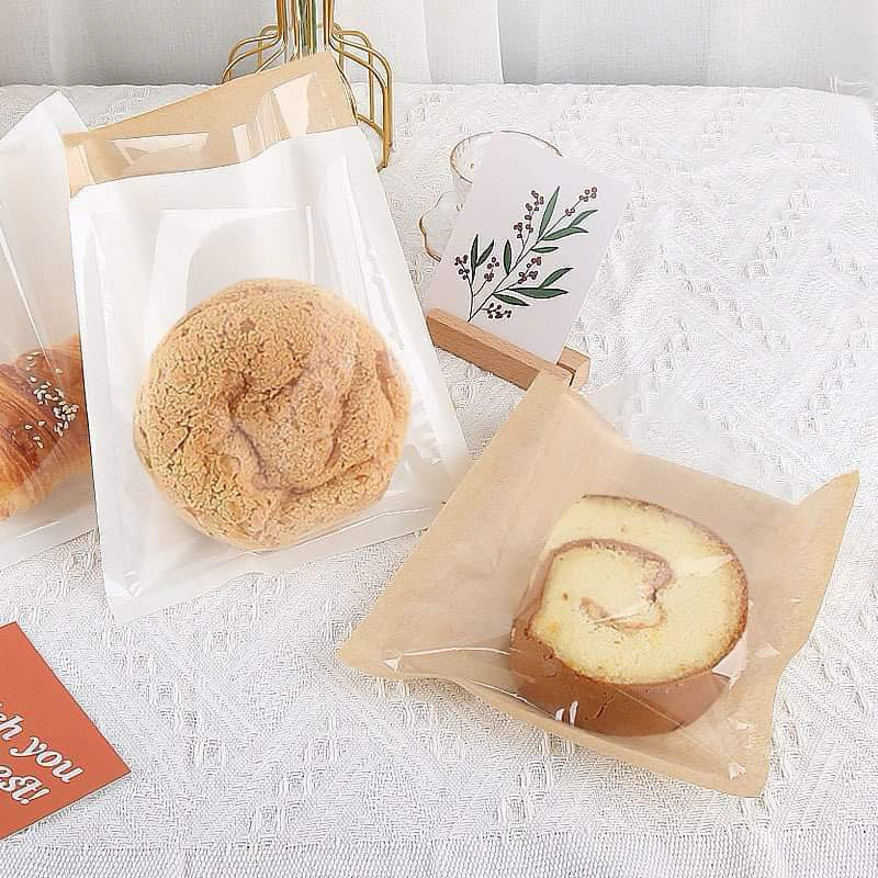 Goodies Pouch Pastry pouch Packaging Bubble Frosted Flat Bags | Shopee ...