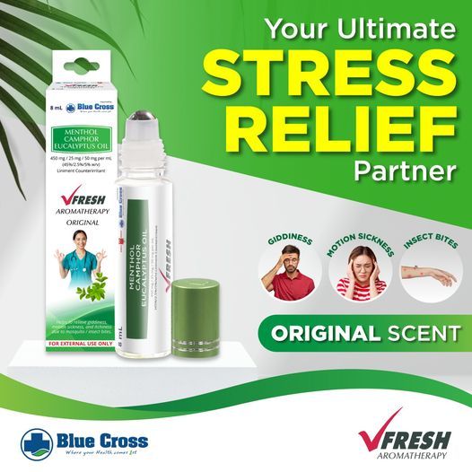 VFresh Aromatherapy 8 ml - ORIGINAL SCENT (EAGLE BRAND - UNDER BLUE ...