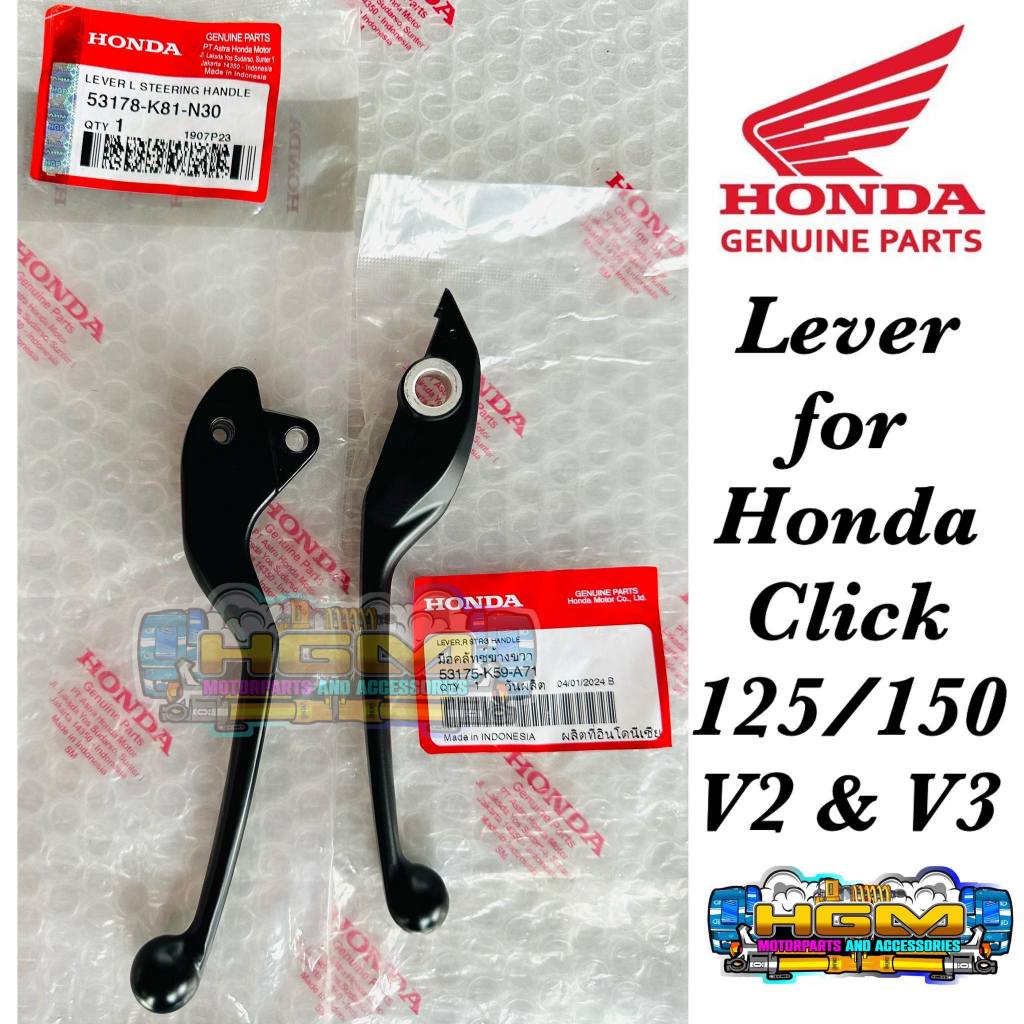 LEVER FOR HONDA CLICK 125i/150i V2/V3 GAME CHANGER | 53178-K81-N30 ...