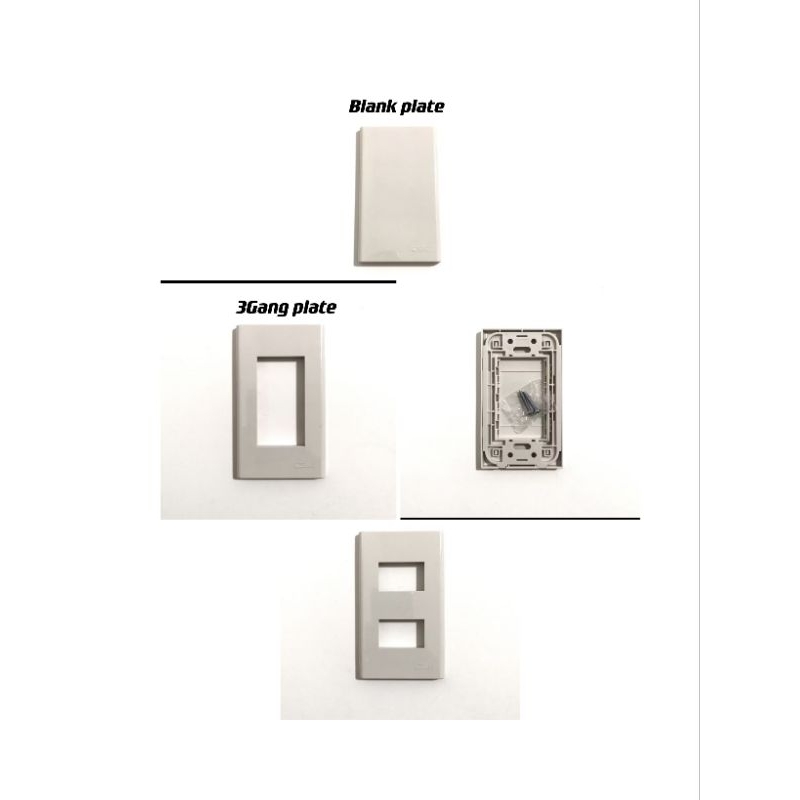 AZENA WALL PLATE/WIDE SURFACE ,BLANK PLATE,2GANG PLATE,3GANG PLATE ...