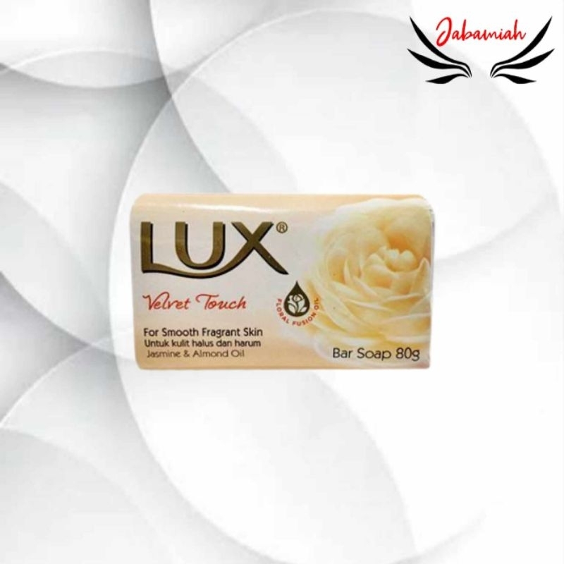 Lux Velvet Touch Jasmine&Almond Oil Bar Soap 80g | Shopee Philippines