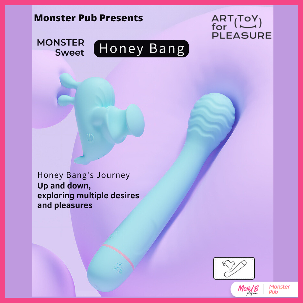 MonsterPub Honey Bang of Molly - Multi Purpose Vibrator Toy | Shopee Philippines