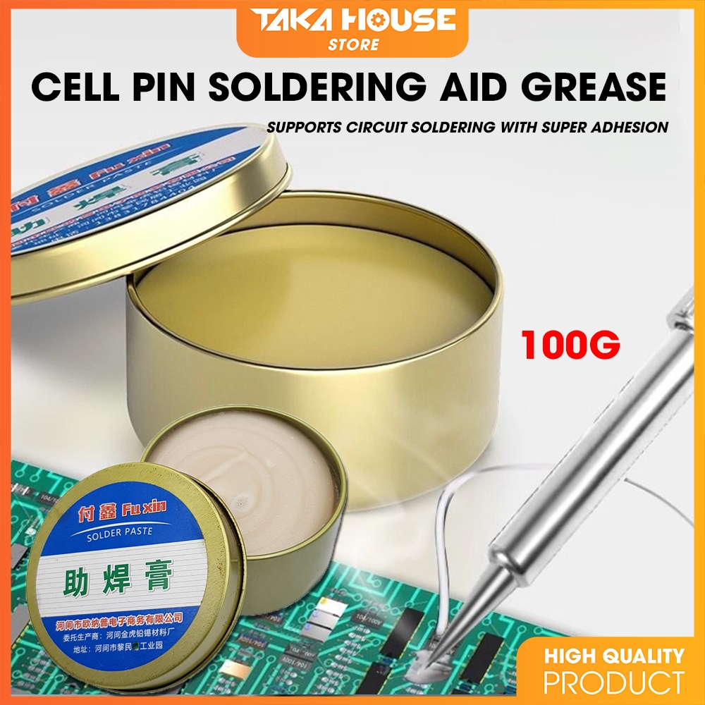 Cell Pin Soldering Aid Grease, Supports Circuit Soldering With Super ...