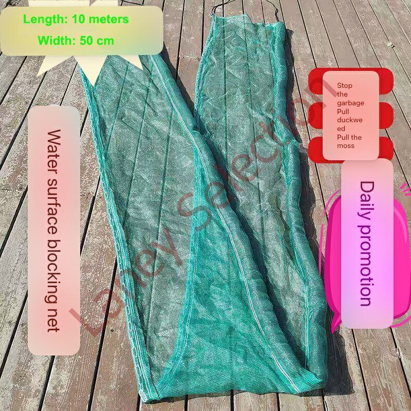 River Floating Waste Interceptor Net Plastic Pollution Cleanup Tool ...