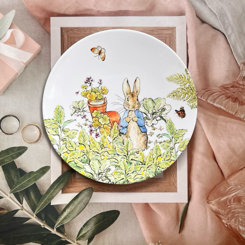 Pottery Barn Peter Rabbit Melamine Plate | Shopee Philippines