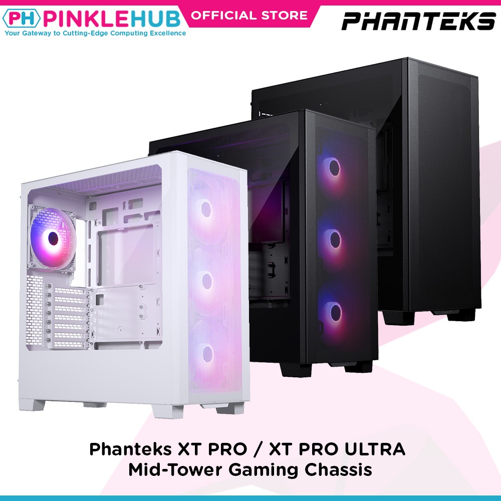 Phanteks XT PRO / XT PRO ULTRA , Mid-Tower Gaming Chassis, High Airflow ...