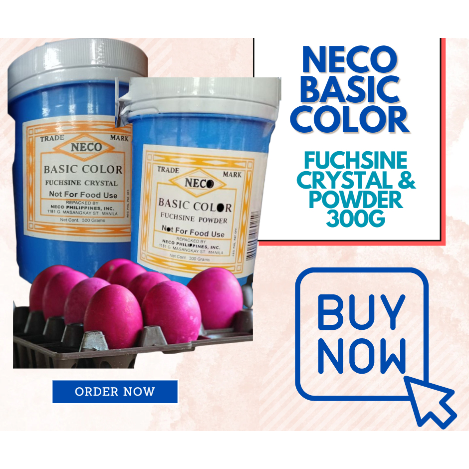 FUCHSINE CRYSTAL AND POWDER 300G FOR SALTED EGGS | Shopee Philippines