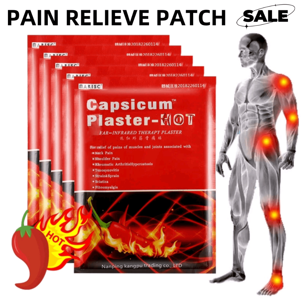 Pain Relieve Patch Chinese Medical Capsicum Plaster for Joints Porous ...