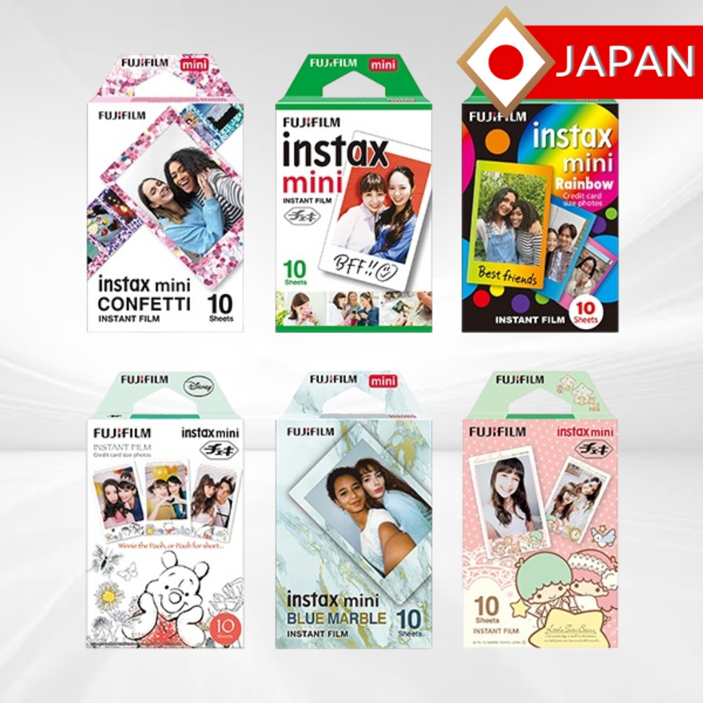 FUJIFILM INSTAX MINI JP 1 instant camera Instax film 10 pieces MINI JP ...