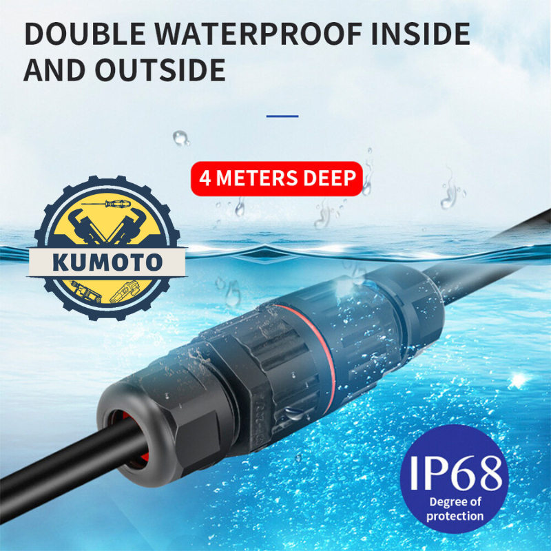 Waterproof Connector Underwater Terminal Block Electrical Wire Cable ...