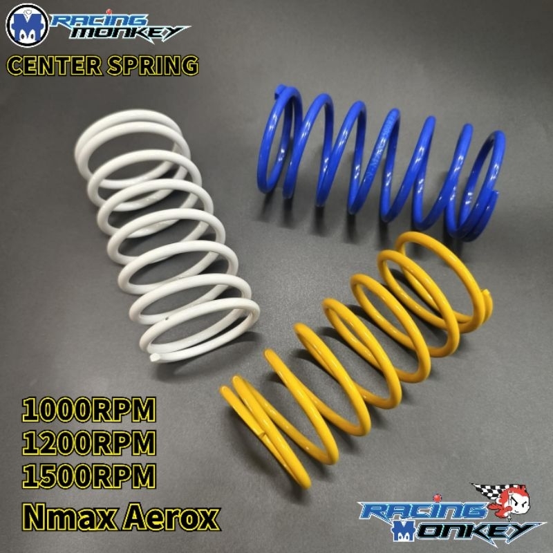 ⚠️⚠️⚠️RACING MONKEY CENTER SPRING 1000RPM 1200RPM 1500RPM FOR NMAX ...