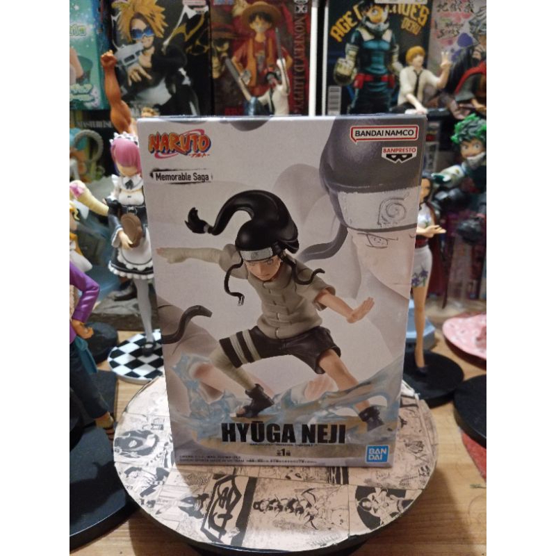 Authentic Neji Hyuga of Naruto Memorable Saga Bandai Spirits Figure ...