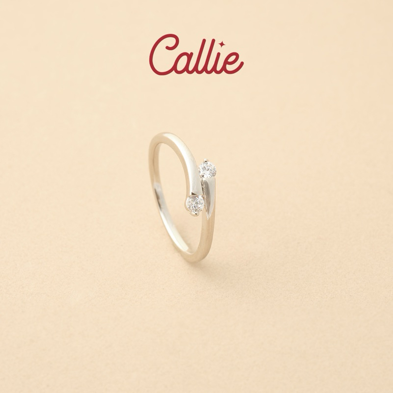Callie Silver Emma Promise Ring Size 4-9 Shop Callie | Shopee Philippines