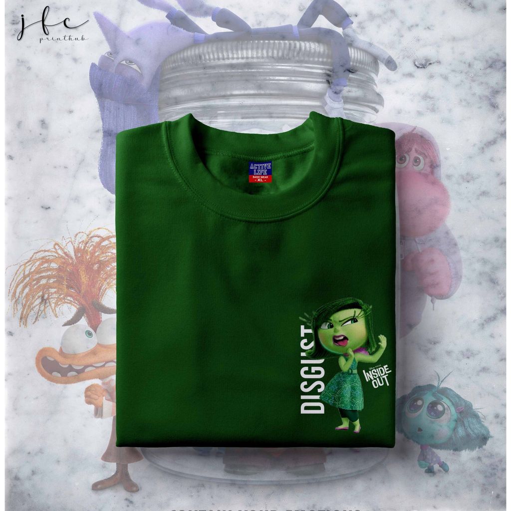 INSIDE OUT 2 CHARACTERS UNISEX JFC KIDS SHIRTS (ADULT/KIDS) | Shopee ...