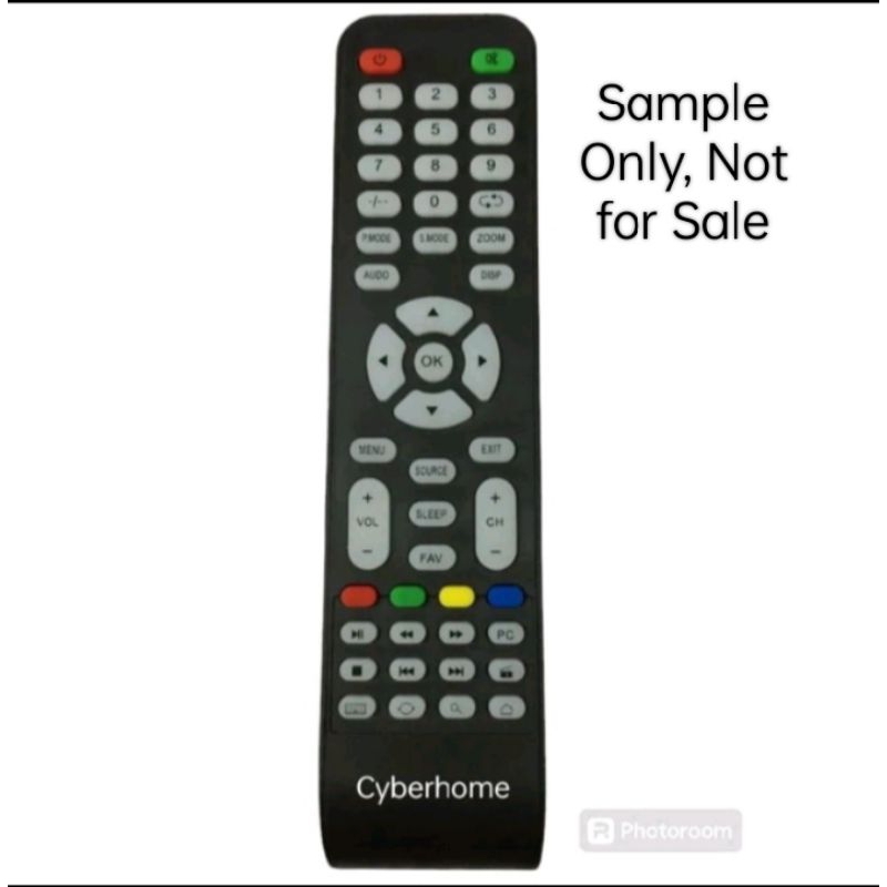 Cyberhome Remote (Replacement for Cyberhome Smart TV Remote Control ...