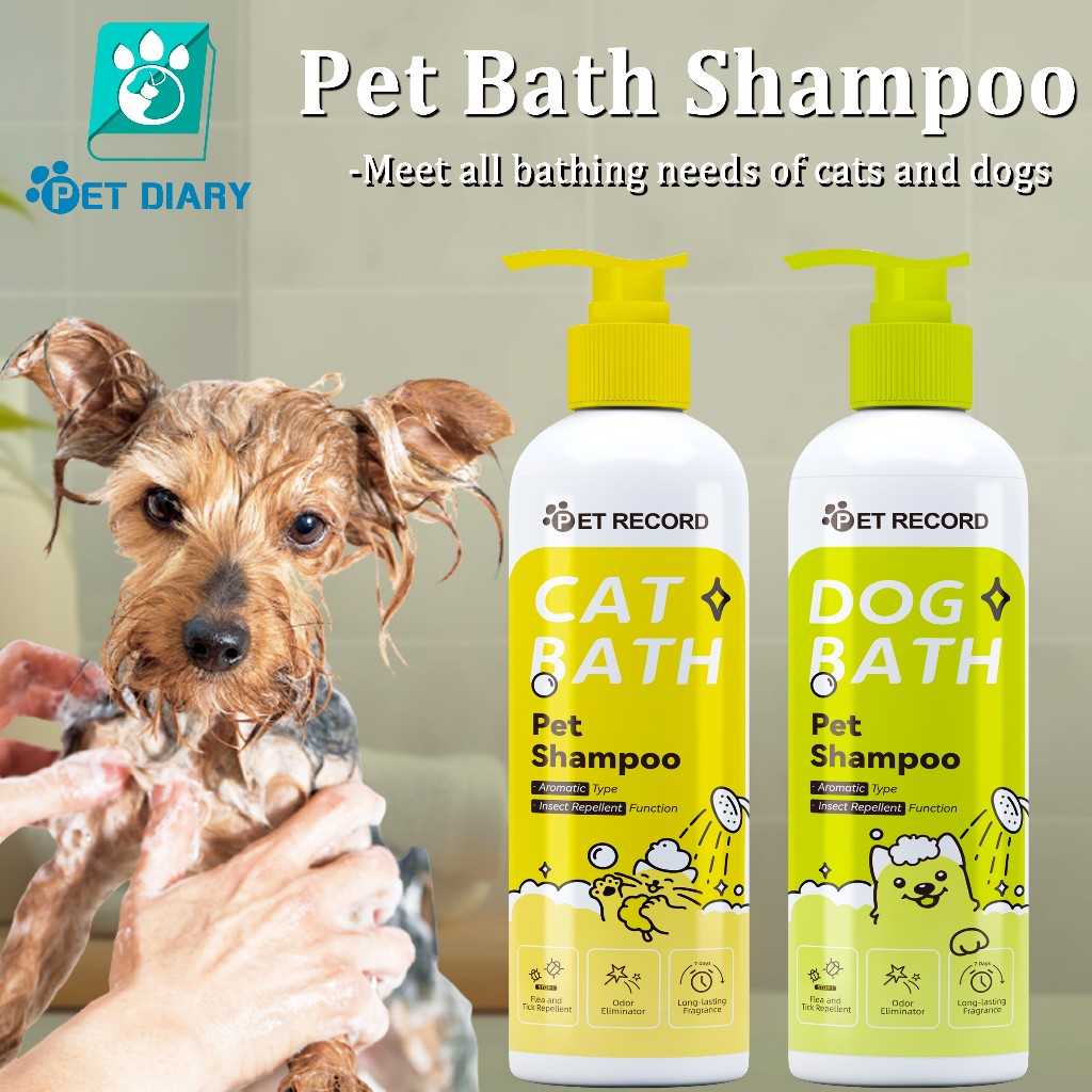 Pet Dog Cat Shampoo With Conditioner Flea And Tick Shampoo For Dog And ...