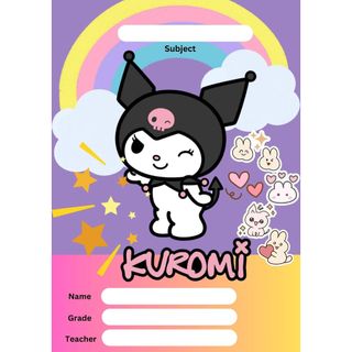 Kuromi Writing Notebook Composition NOtebook Deped Matatag K-12 ...
