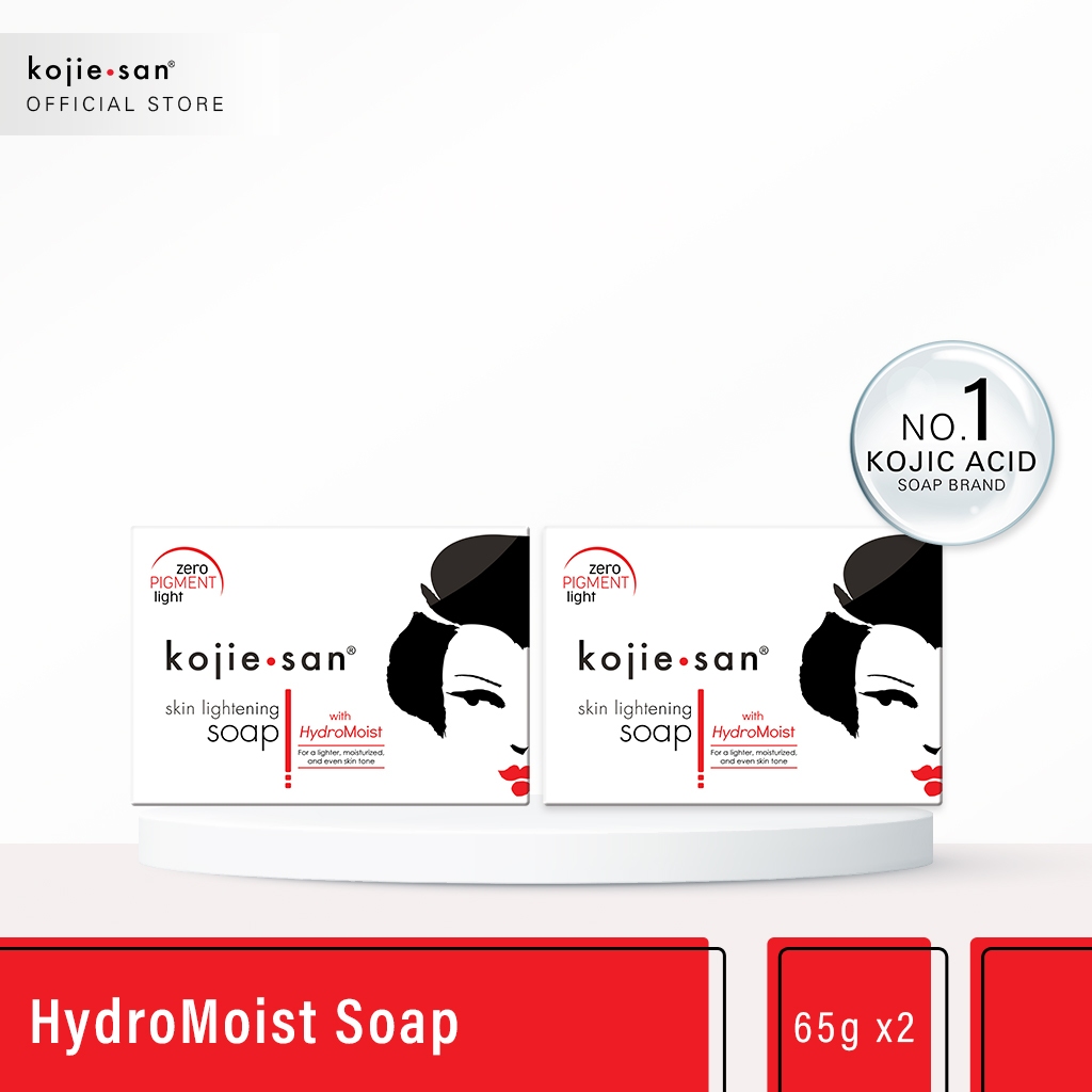 Kojiesan Skin Lightening Soap with Hydromoist 65g x 2 | Shopee Philippines