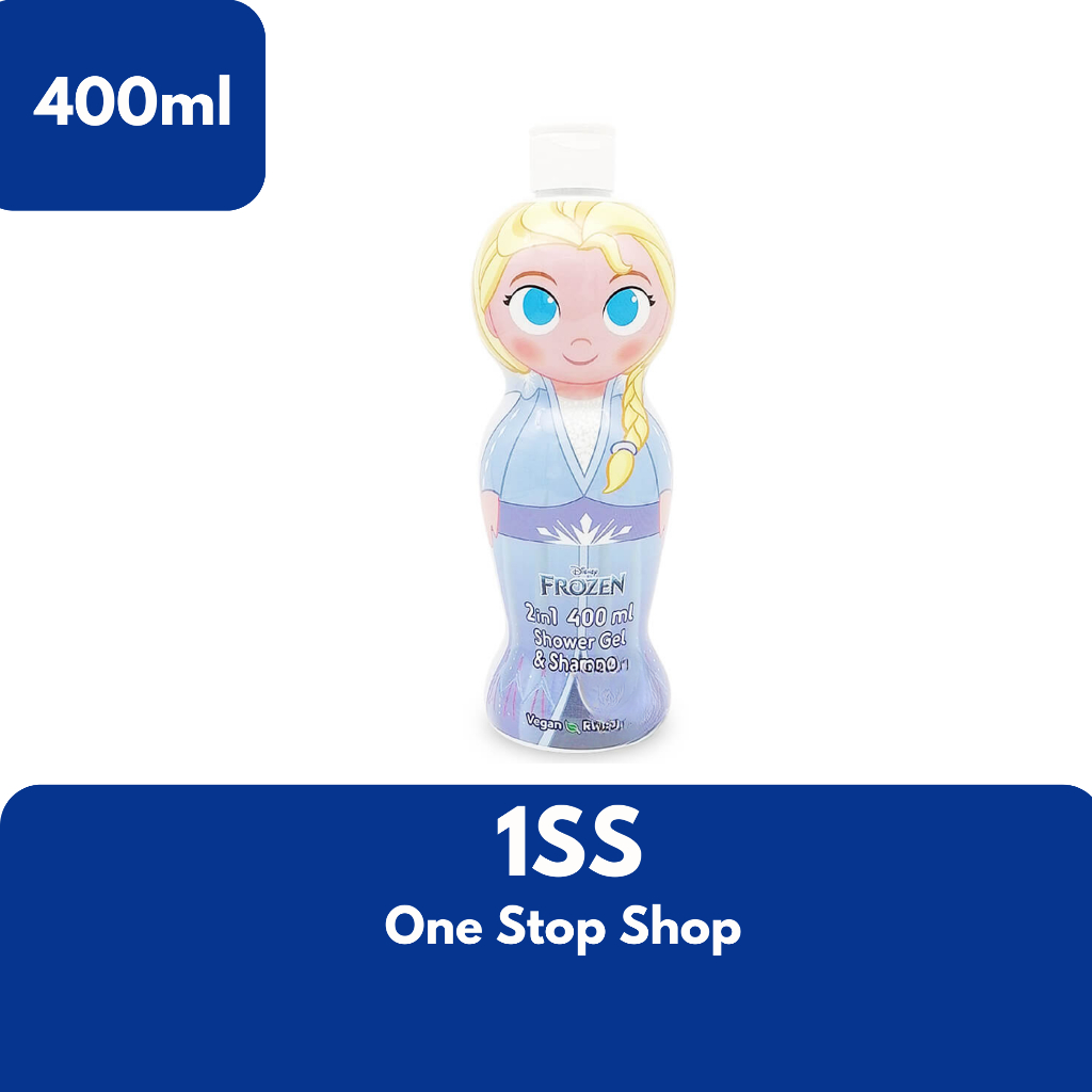 Frozen Elsa 2-in-1 Shower Gel & Shampoo, 400ml | Shopee Philippines
