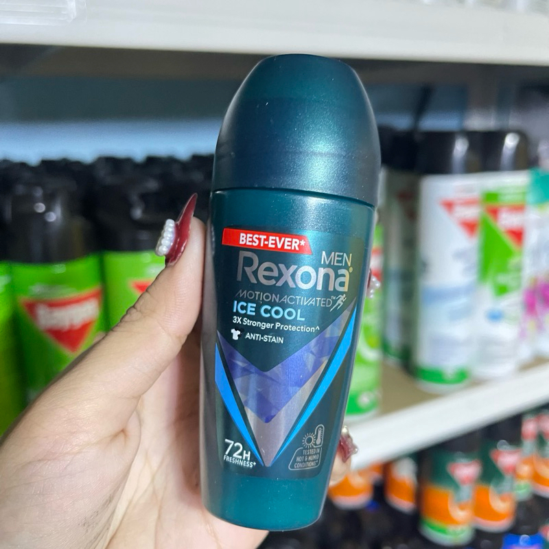 Rexona Men Deodorant Roll On Ice Cool 45ML | Shopee Philippines
