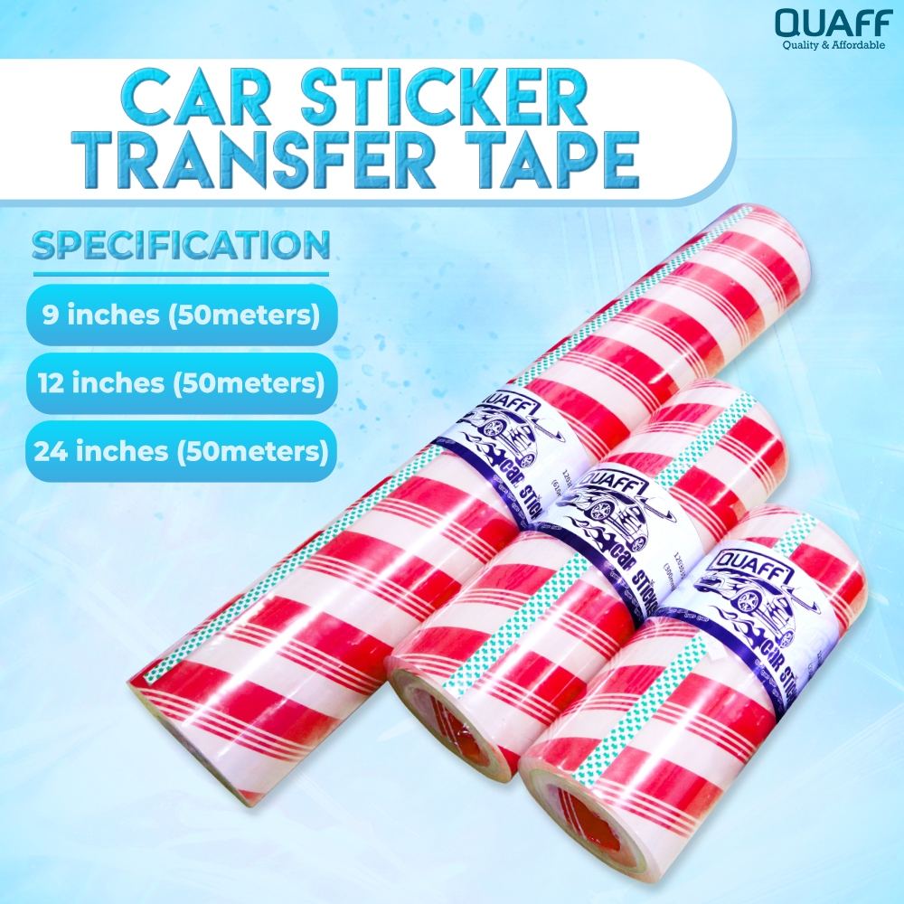1Roll Quaff Transparent Transfer Tape for Car Sticker Decals or Cut-out ...