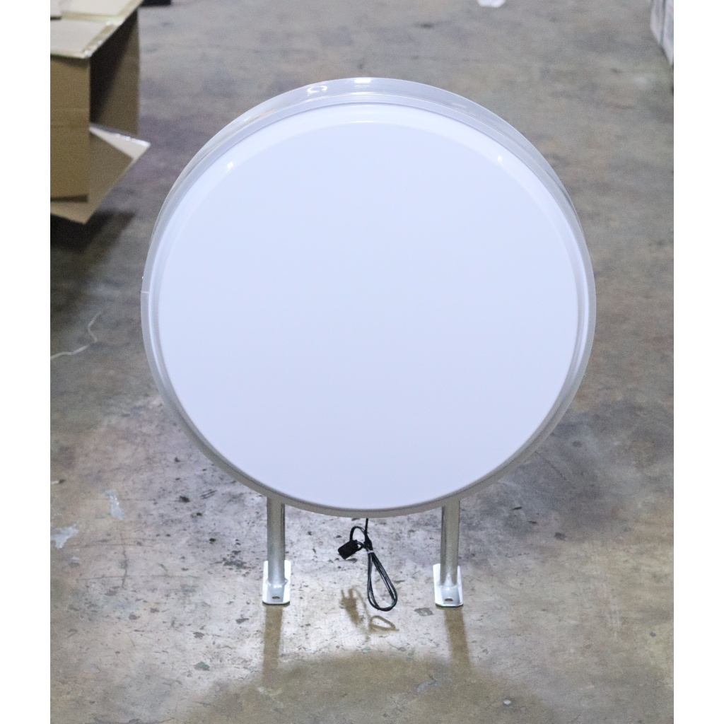 LED Light box , circular advertising lightbox for Outdoor Signage ...